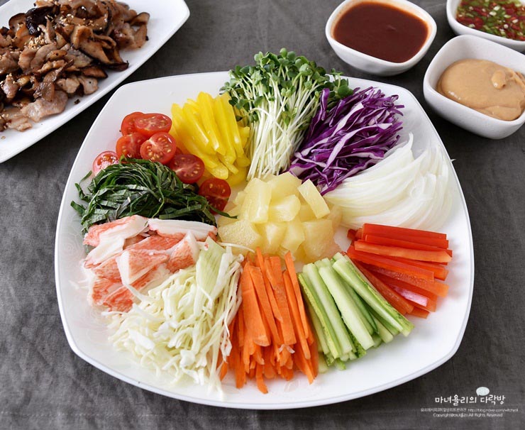 월남쌈 만드는법 And 월남쌈 소스 만들기 네이버 블로그