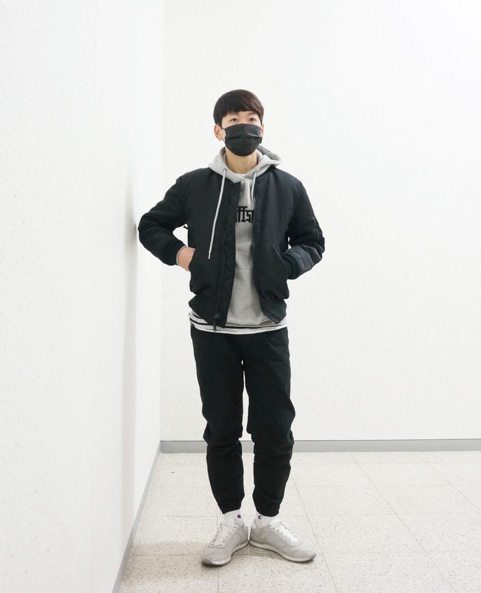 160211 남자 후드티 코디 항공점퍼랑 신학기 대학생 패션에 빼놓을 수 없지 네이버 블로그