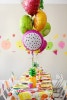 유치원생일파티장식 후르츠 파티테마로 아이들 생일상 차리기~ 네이버 블로그