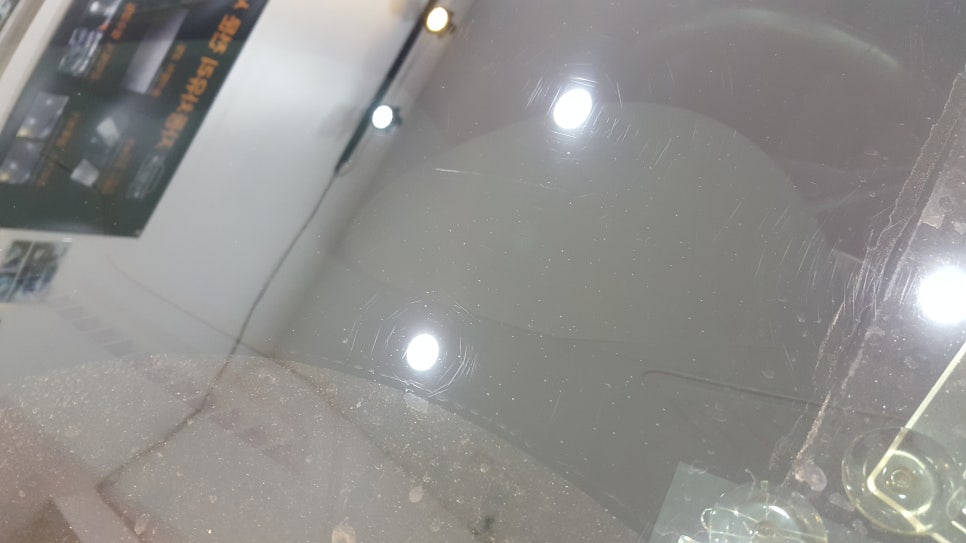 부산 자동차 유리 잔기스제거 수세미기스 스크래치 해결방법 네이버 블로그