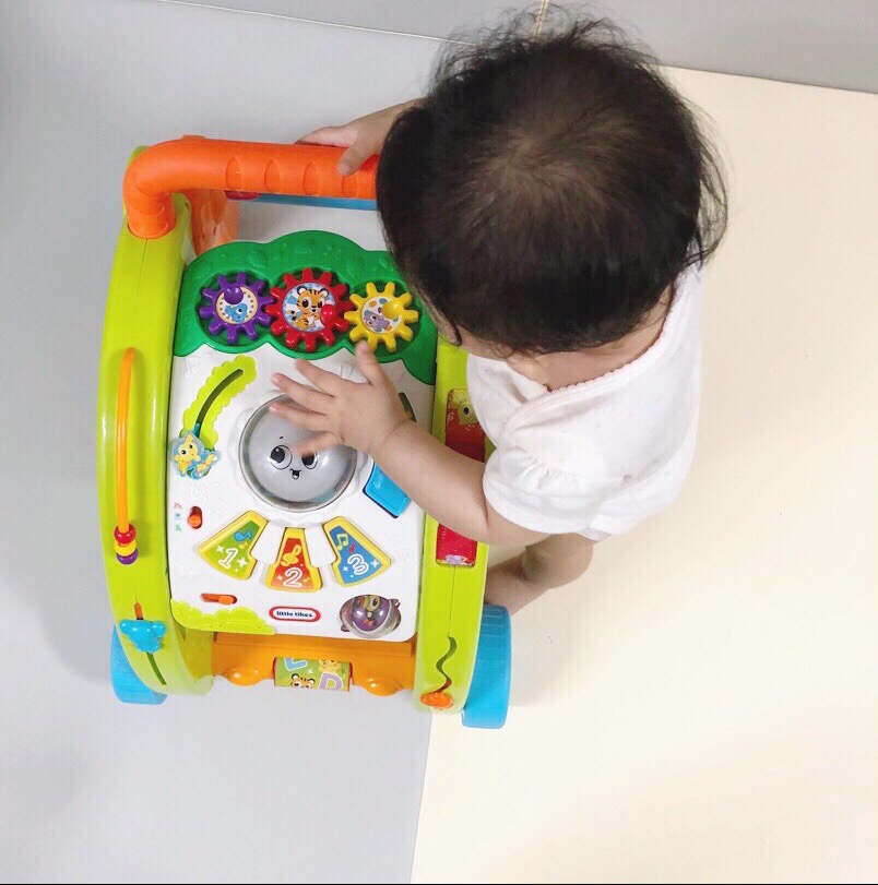 8개월 아기장난감 추천 걸음마보조기 리틀타익스 액티비티워커 네이버 블로그