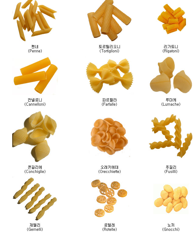[파스타VS] 파스타?스파게티? 다양한 종류만큼이나 복잡한 파스타의 세계 :-) : 네이버 블로그